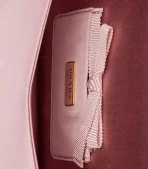 Prada Mini Satin Shoulder Bag