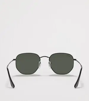 Ray-ban Metal Hexagonal Sunglasses