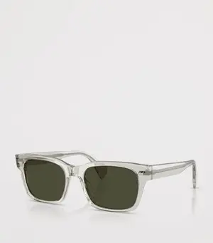 Oliver Spencer Ryce Rectangle Sunglasses