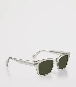 Oliver Spencer Ryce Rectangle Sunglasses