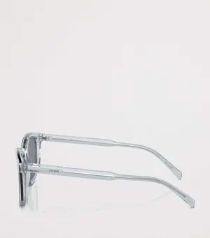 Prada Acetate Square Frame Sunglasses