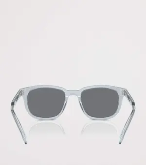 Prada Acetate Square Frame Sunglasses