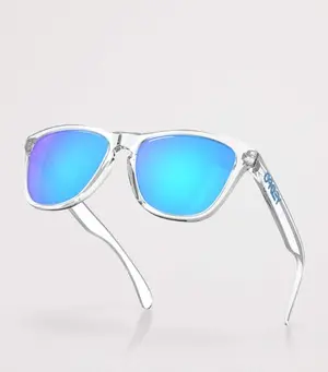 Oakley Frogskins Square Frame Sunglasses - Clear