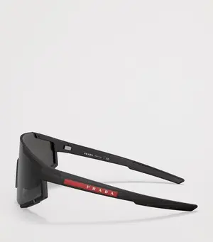 Prada Shield Pillow Sports Sunglasses