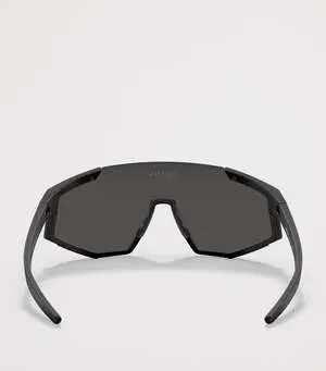 Prada Shield Pillow Sports Sunglasses