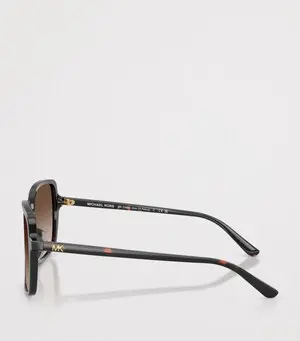 Michael Kors Isle Of Palms Oversized Square Sunglasses - Brown