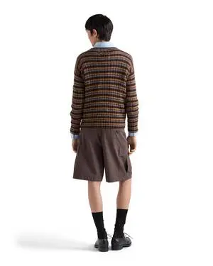 Prada Shetland Wool Boat Neck Sweater