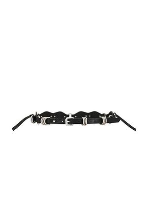 Isabel Marant Étoile Bolton Leather Belt - Black