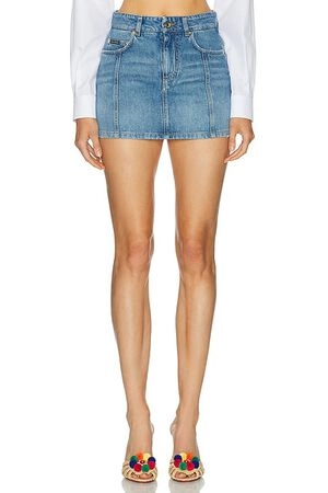 Dolce & Gabbana Denim Mini Skirt - Blue