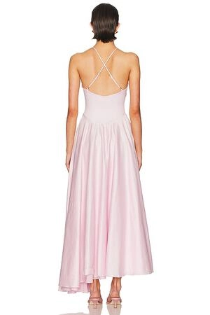 PatBO Tricoline Lotus Maxi Dress