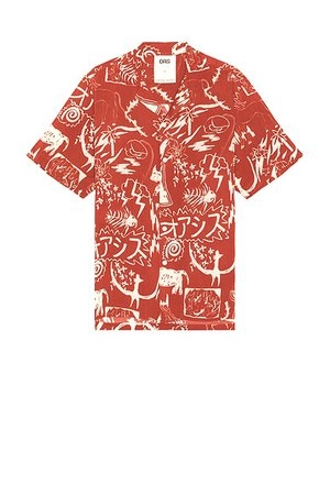 Oas Gensou Rocco Shirt - Red