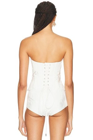 Ila Corset Top With Sequin Embellishments