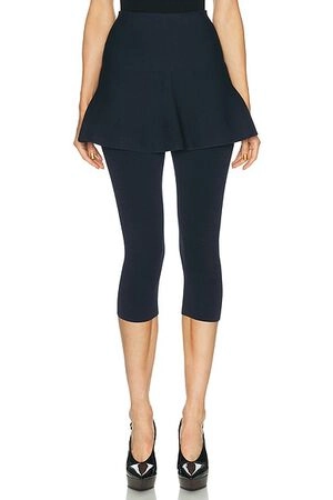 Alaïa Knit Skirt Legging - Minuit