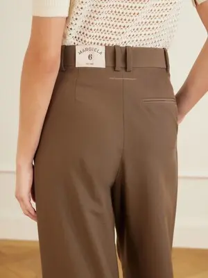 MAISON MARGIELA Pleated Wide-leg Trousers