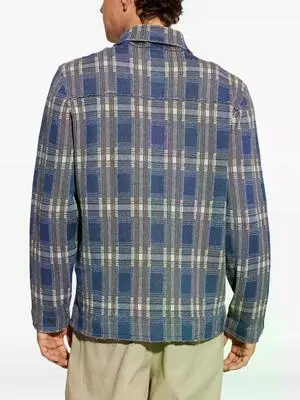 ALLSAINTS Solmar Check-pattern Knitted Cardigan