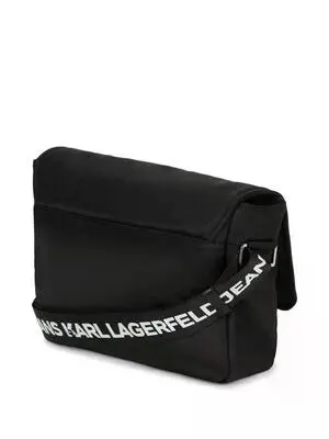 Karl Lagerfeld Essential Logo-print Messenger Bag