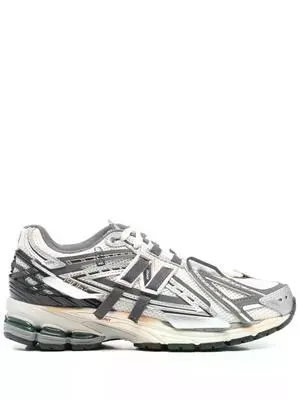 New Balance Silver Tone Sneakers For Men