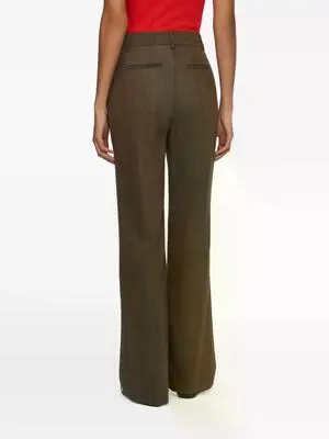 GANNI Mélange Effect Trousers