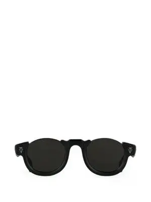 T HENRI EYEWEAR Diablo Round-frame Sunglasses - Black