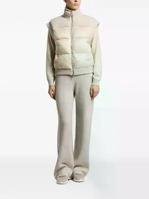 Peserico Quilted Panelled Gilet