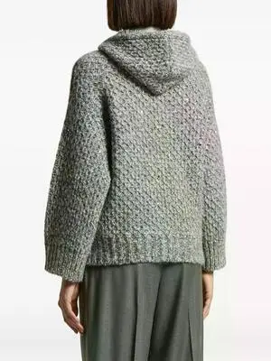 Peserico Zip Fastening Hooded Cardigan