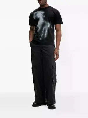 HELIOT EMIL Wide-leg Cargo Trousers