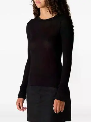 Rick Owens Ribbed Long-sleeve T-shirt