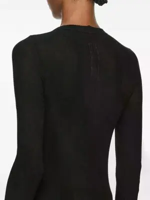 Rick Owens Ribbed Long-sleeve T-shirt