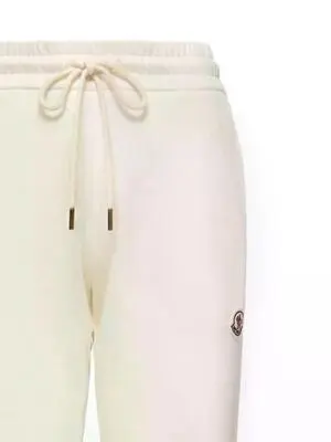 Moncler Drawstring Waist Logo Patch Track Pants