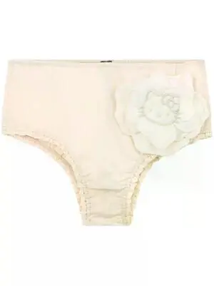 Gcds Hello Kitty Floral Embellished Panties - Neutrals