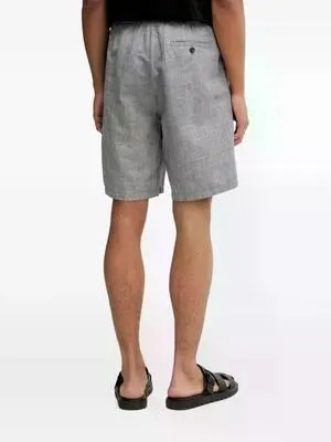 BENETTON Pleated Bermuda Shorts With Elasticated Waistband