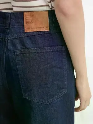 BENETTON Button-front Wide-leg Jeans
