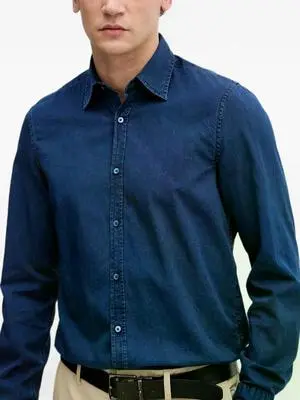 BENETTON Long-sleeve Button-up Shirt