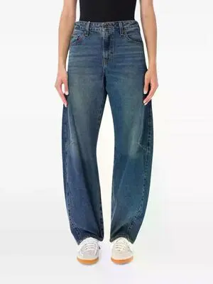 LEVI'S Baggy Dad Barrel Wide-leg Jeans - Blue