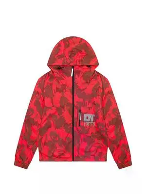 DENIM TEARS All-over Print Hooded Jacket
