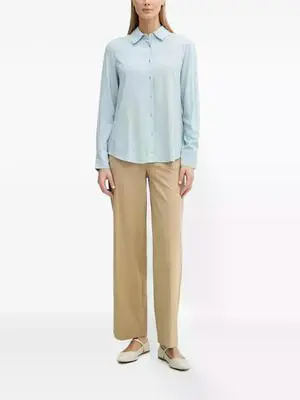 BENETTON Pressed Crease Wide Leg Trousers