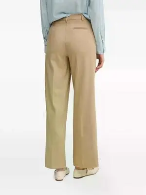 BENETTON Pressed Crease Wide Leg Trousers
