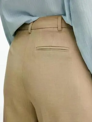 BENETTON Pressed Crease Wide Leg Trousers