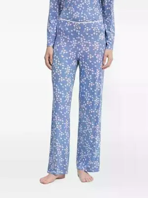 BENETTON Floral-print Pajamas - Blue