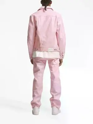 PURPLE BRAND Straight-leg Leather Trousers