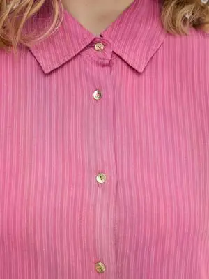 BENETTON Vertical Stripe Long Sleeve Shirt