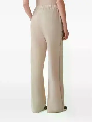 Fabiana Filippi Slub Texture Elasticated Waist Track Pants