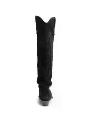 ISABEL MARANT VINTAGE Suede Western Boots