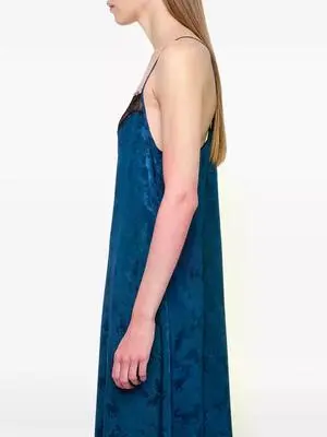 Zadig&Voltaire Respa Jac Horses Dress - Blue