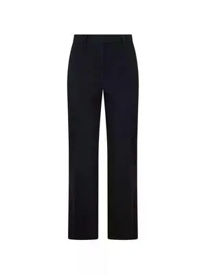Max Mara Pressed-crease Straight-leg Trousers