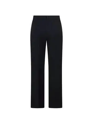 Max Mara Pressed-crease Straight-leg Trousers