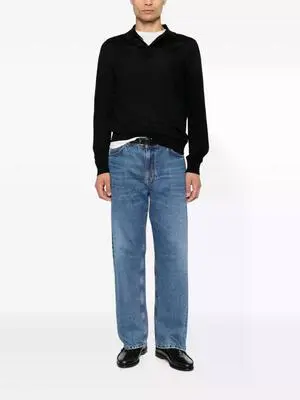 Paul Smith Long-sleeve Polo Shirt - Black