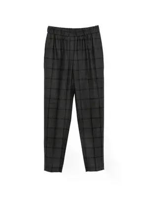 Peserico Check Pattern Trousers