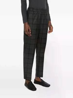 Peserico Check Pattern Trousers