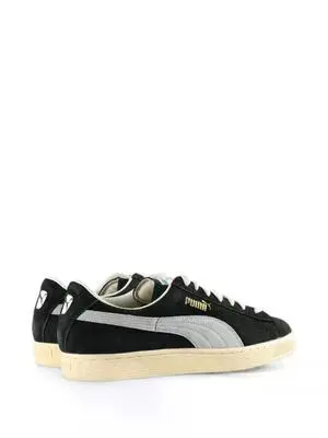 PUMA Suede Logo Print Sneakers